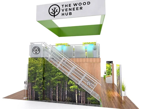 Double Decker Trade Show Booth | Double Deck Exhibit Stand Rentals