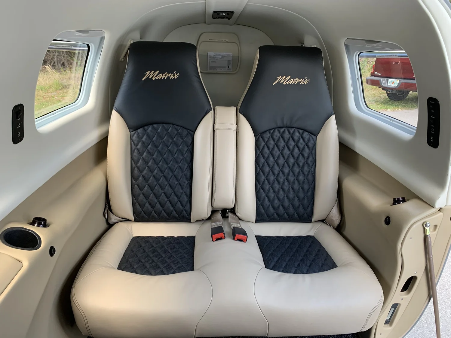 Piper Matrix Custom Interior — Hoovers Aircraft Interiors