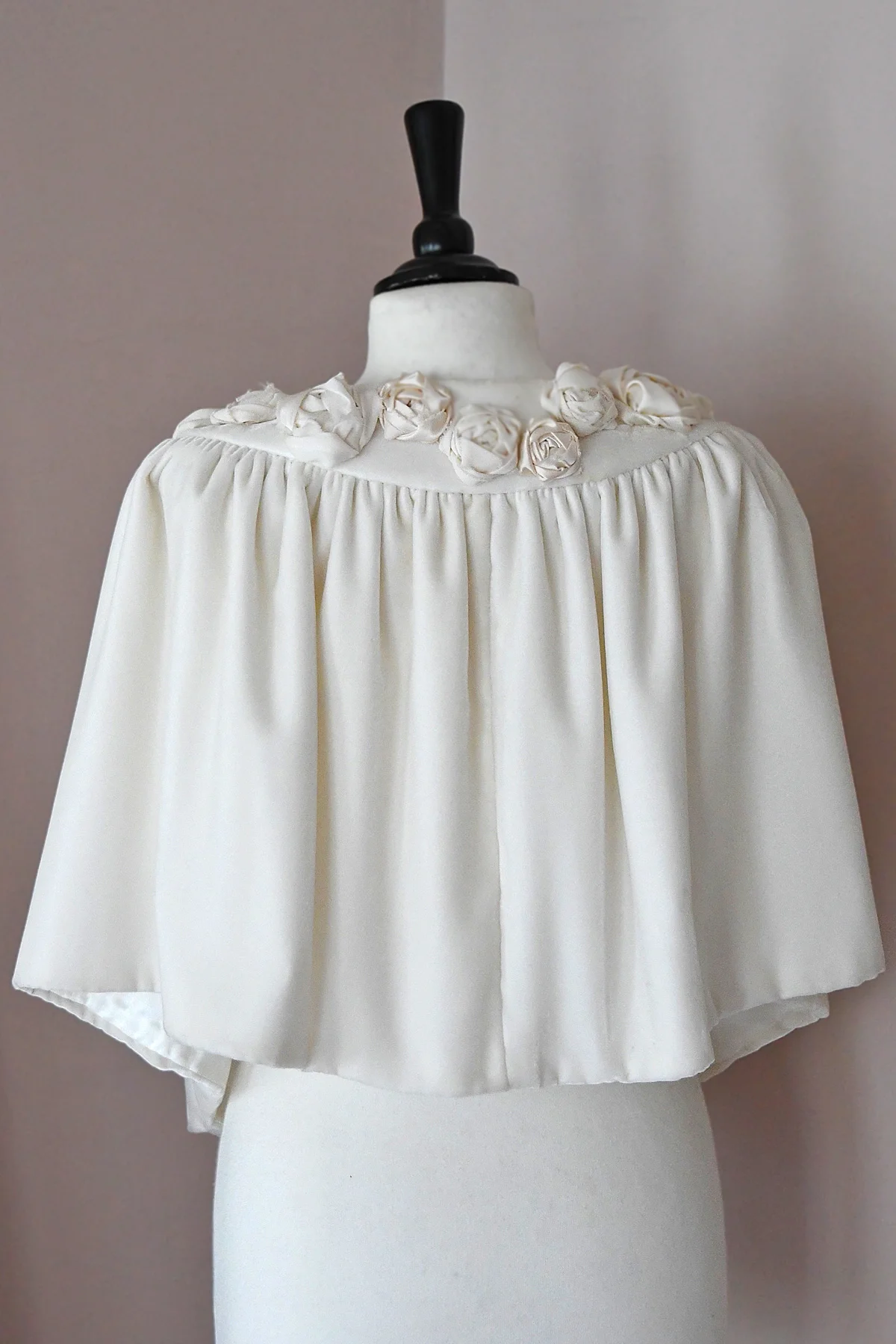 Rose Cape — Sarah Willard Couture