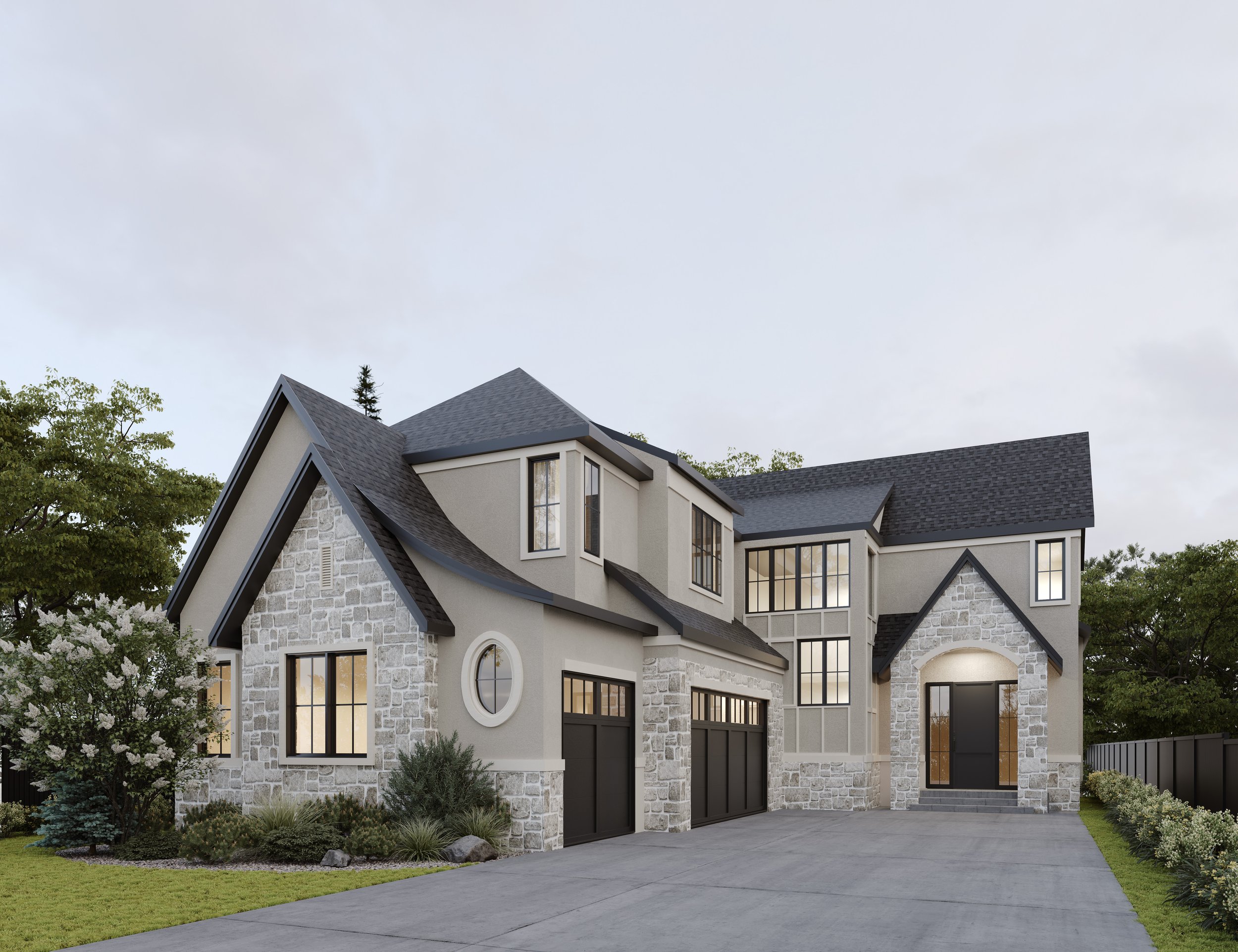 Birch Home Model Floorplan — Veranda at Legacy