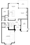 Evergreen Home Model Floor Plan — Veranda at Legacy