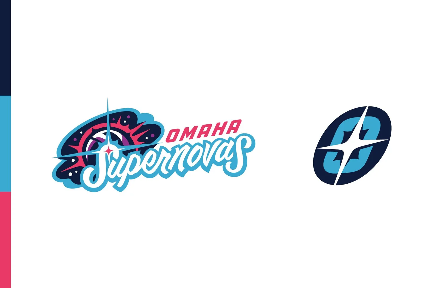 Omaha Supernovas Logo and brand visual identity — Lindsey Kellis ...