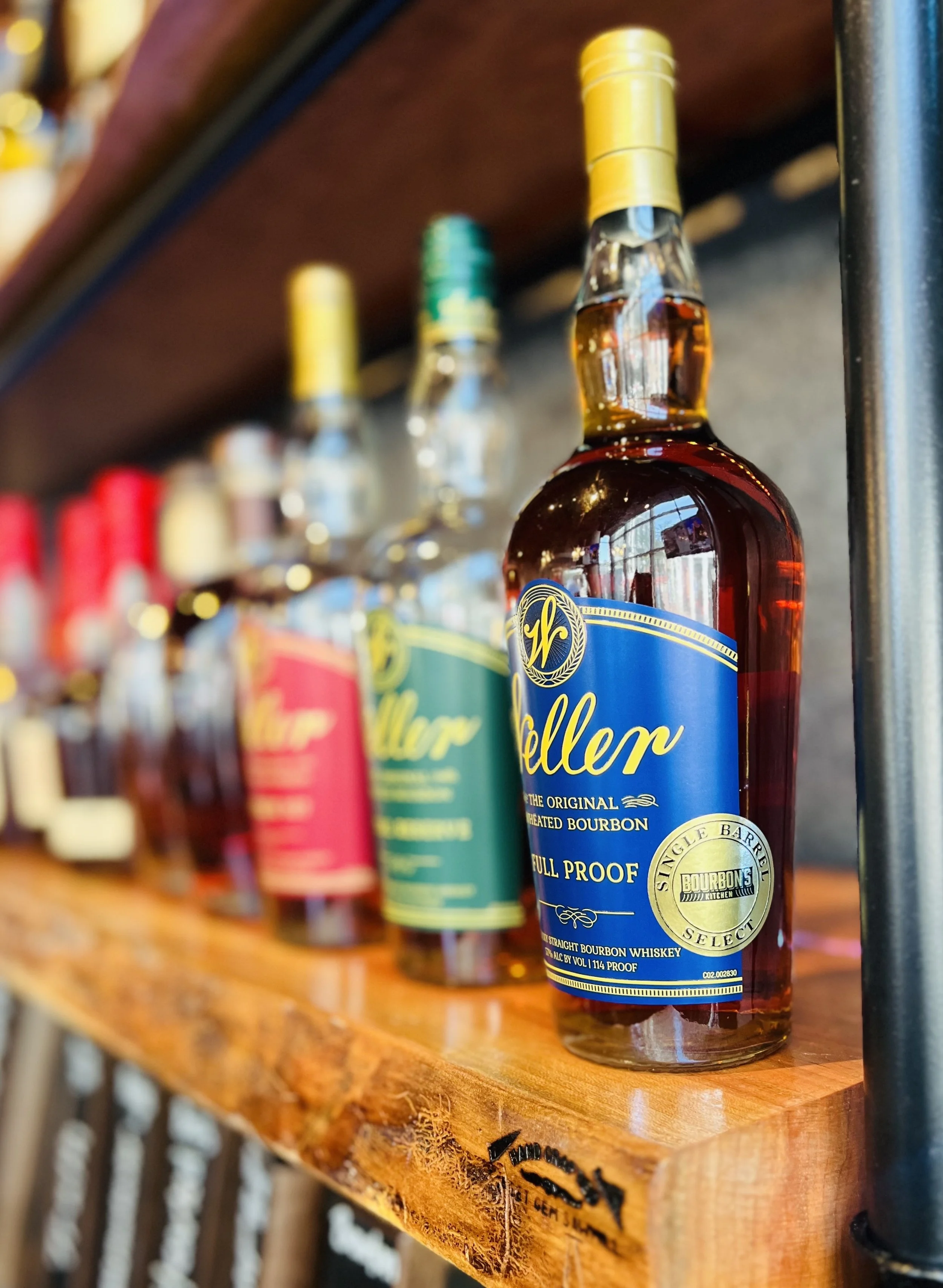 BOURBON — Bourbon's Kitchen - Cincinnati Bourbon Bar | Over 150 unique ...