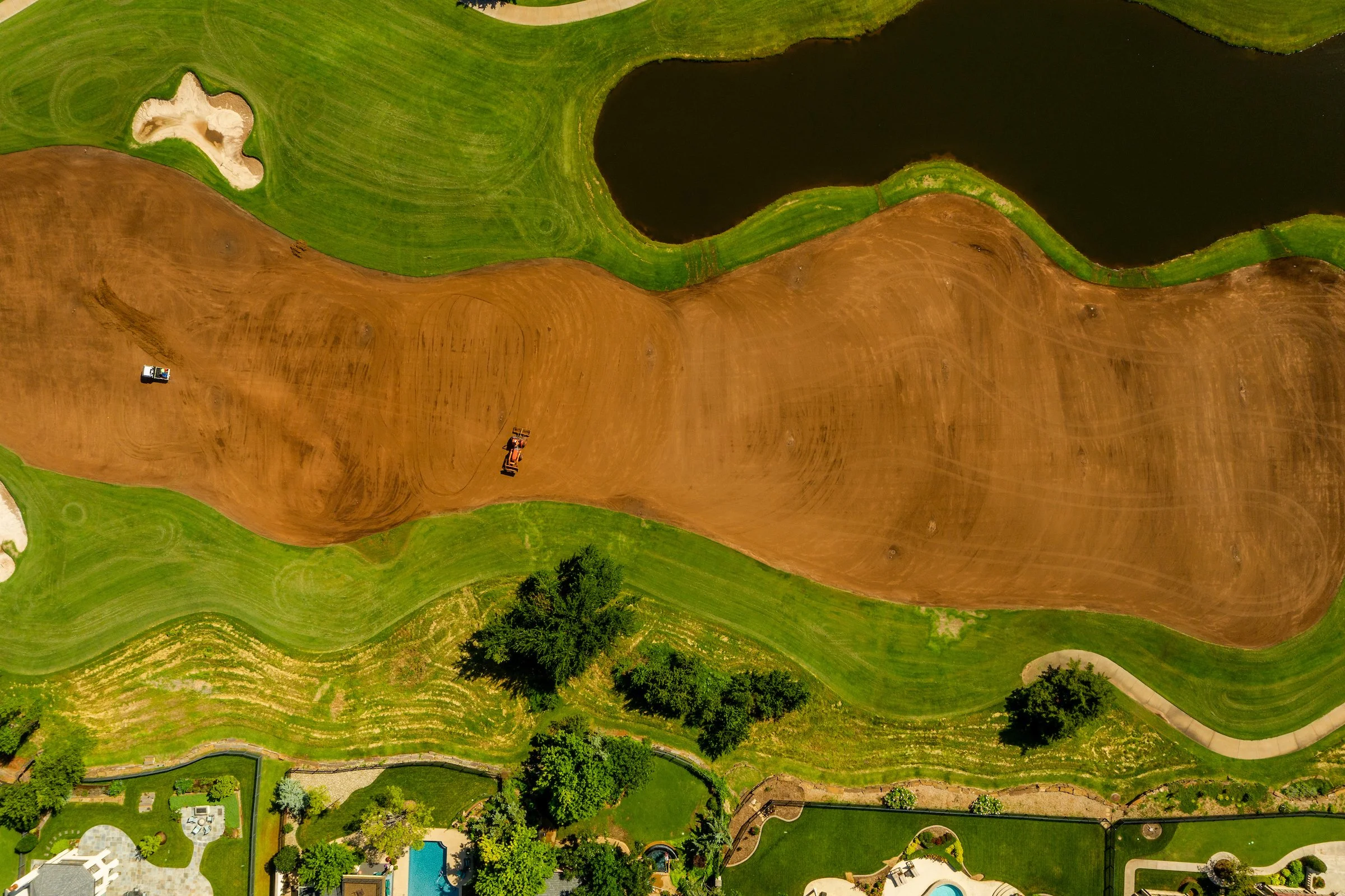 Finish Grading — Jonesplan Golf