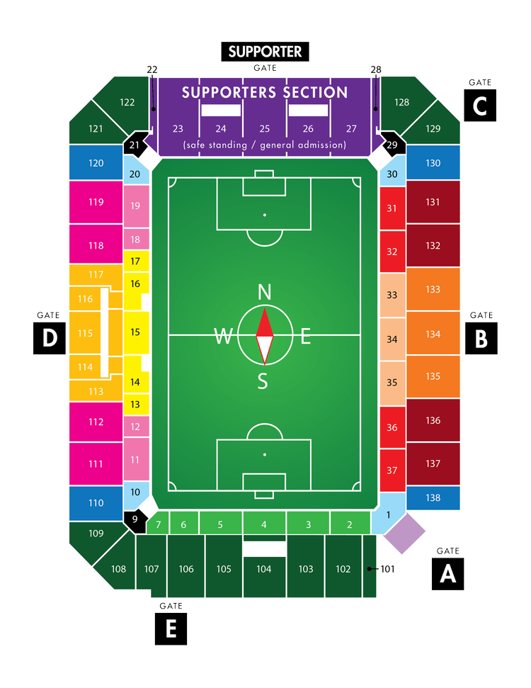 Maps — Inter&Co Stadium