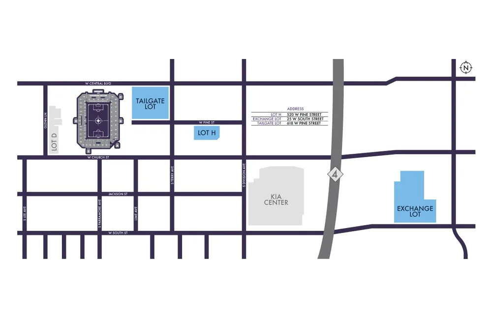 Parking — Inter&Co Stadium