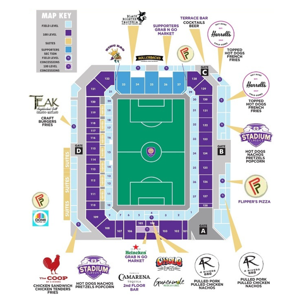 Maps — Inter&Co Stadium