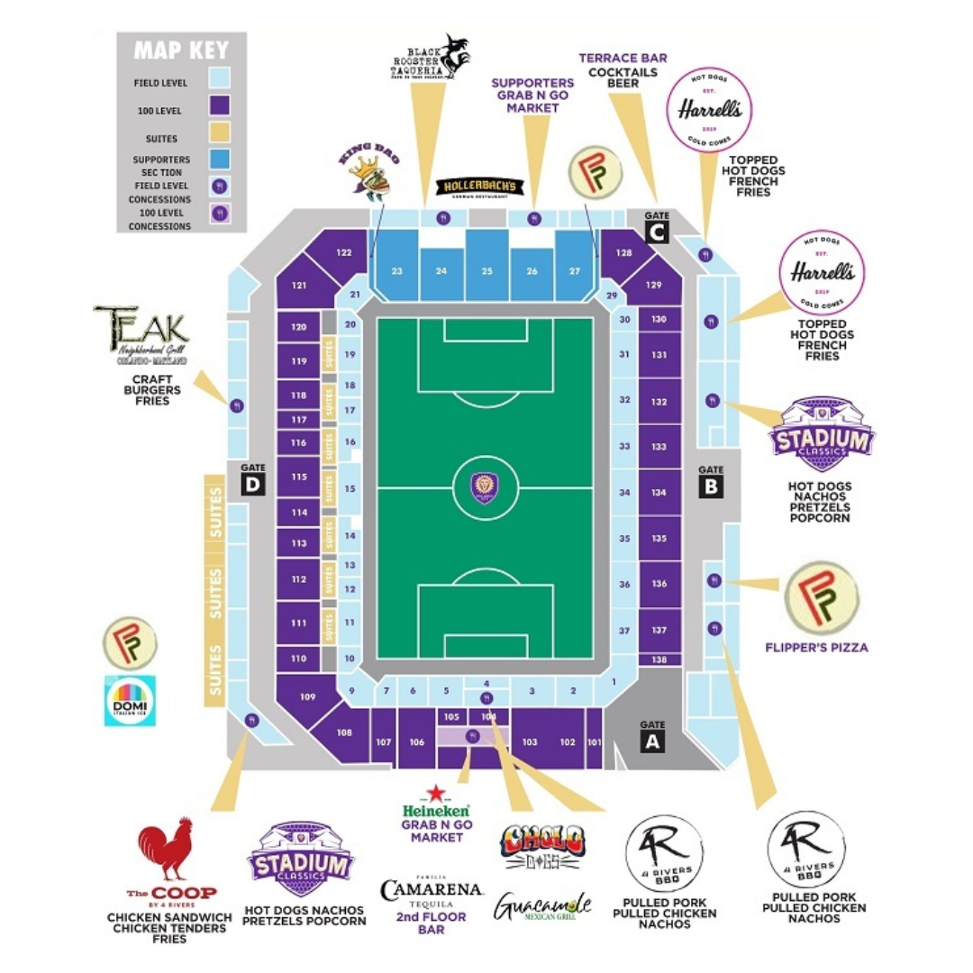 Maps — Inter&Co Stadium