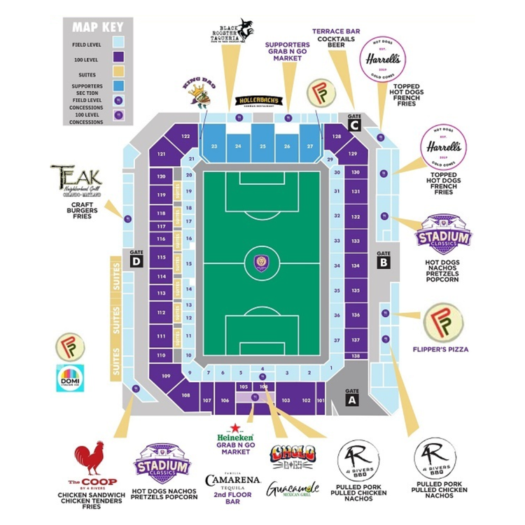 Maps — Inter&Co Stadium