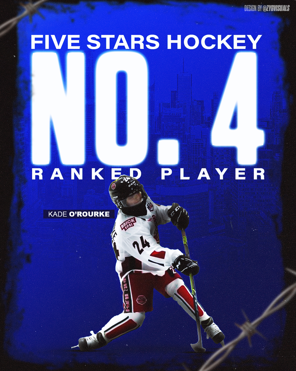 Kade O’Rourke | 2011 Defenseman — 5 Stars Hockey
