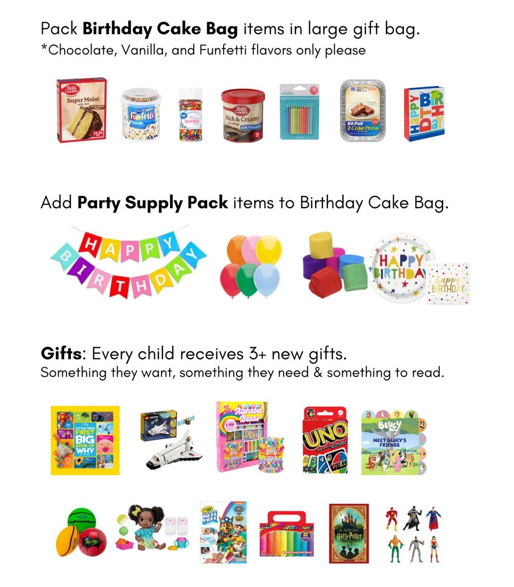 Donate — Birthday Box Foundation