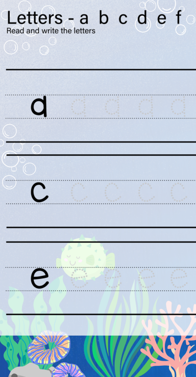 Learning For Kindergarten Students — Rebecca Nott Art