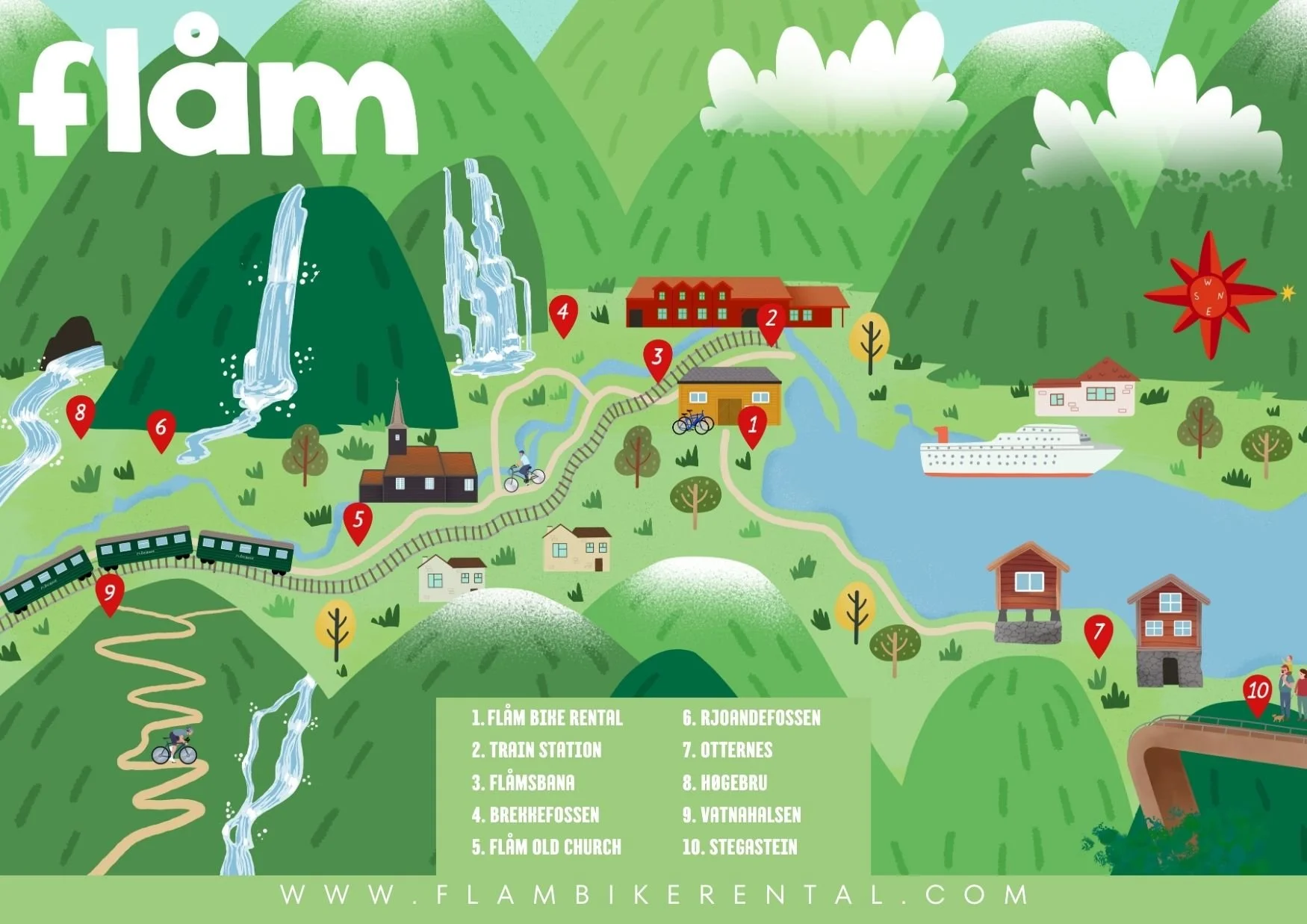 Flåm Bike Rental