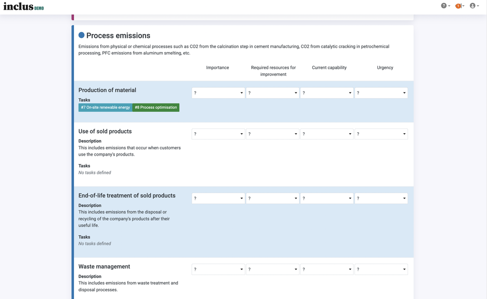 GHG Protocol — Inclus