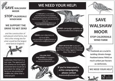 What You Can Do — Stop Calderdale Wind Farm