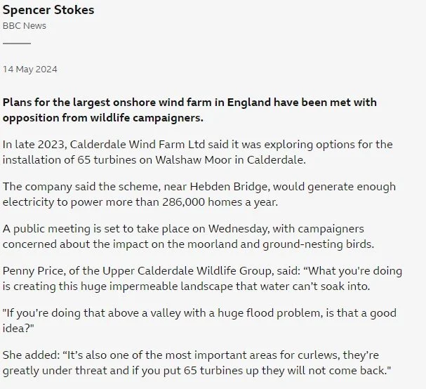 Our Campaign — Stop Calderdale Wind Farm