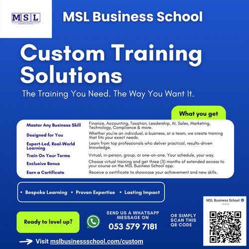 Our Custom Training Solutions | Enhance Skills Today—Get Started — MSL ...