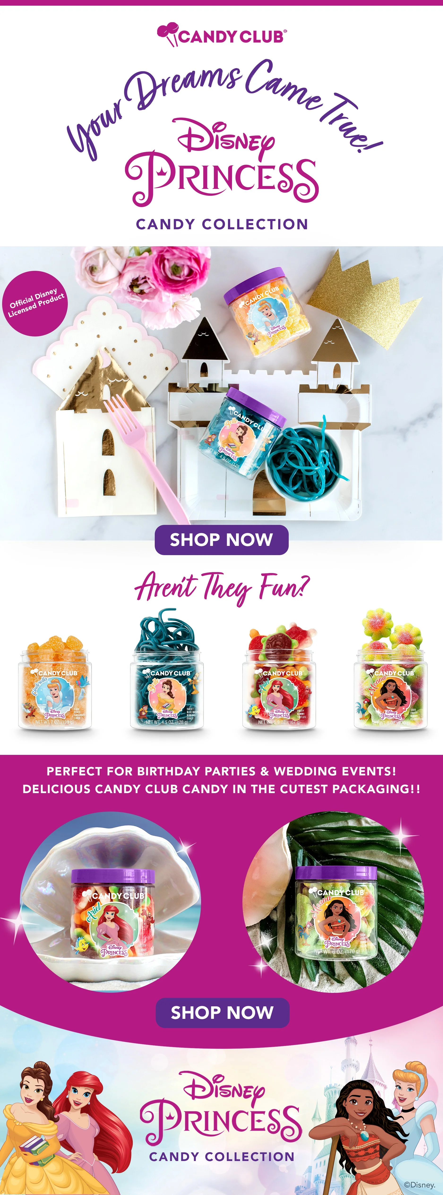 Candy Club: Disney Princess Collection — KRISTEN DUNN