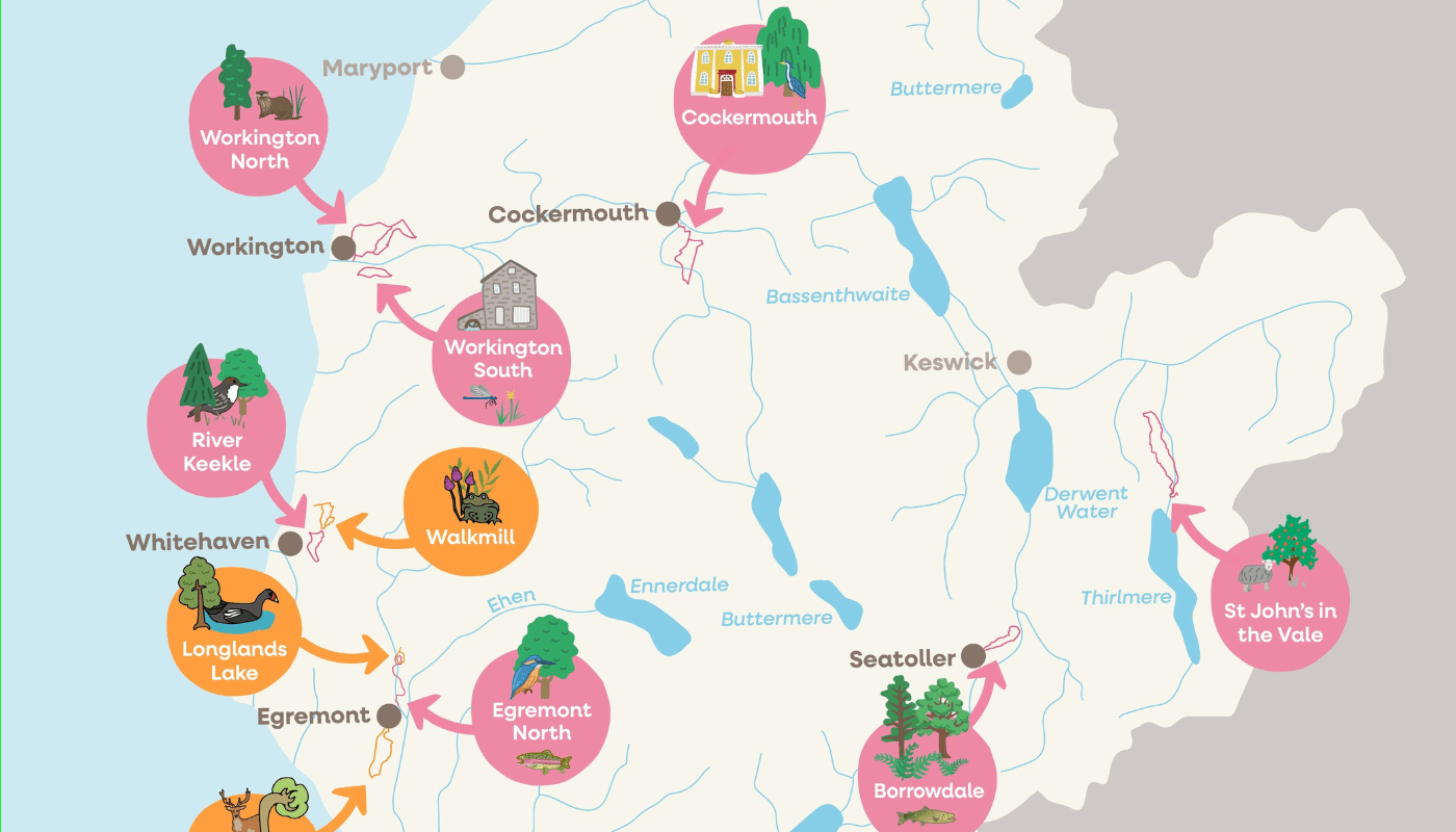 Trails - River Walks Cumbria — West Cumbria Rivers Trust