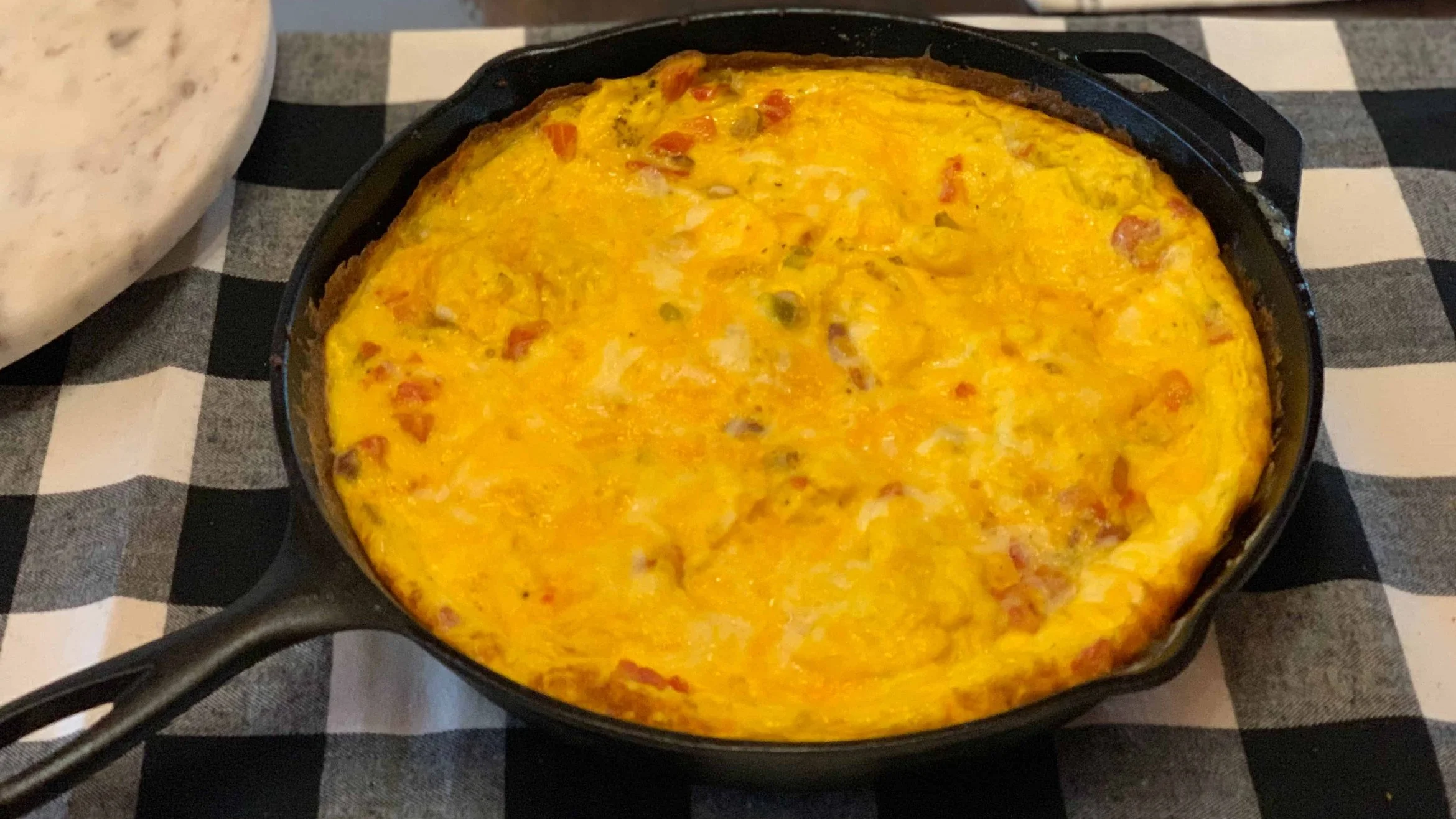 Classic Egg Frittata | Sugar Feather Farm