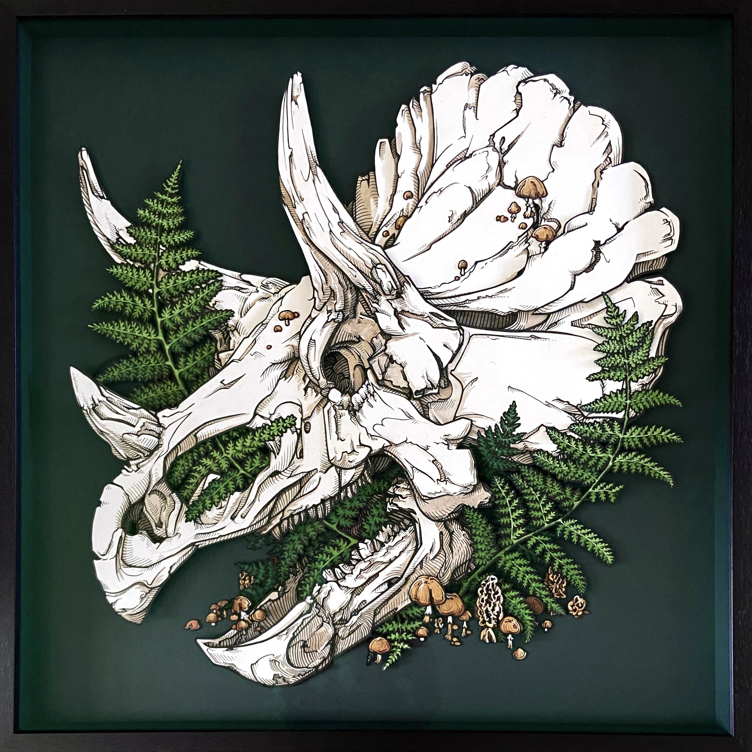 Paper Art Originals — Beastie and Bone