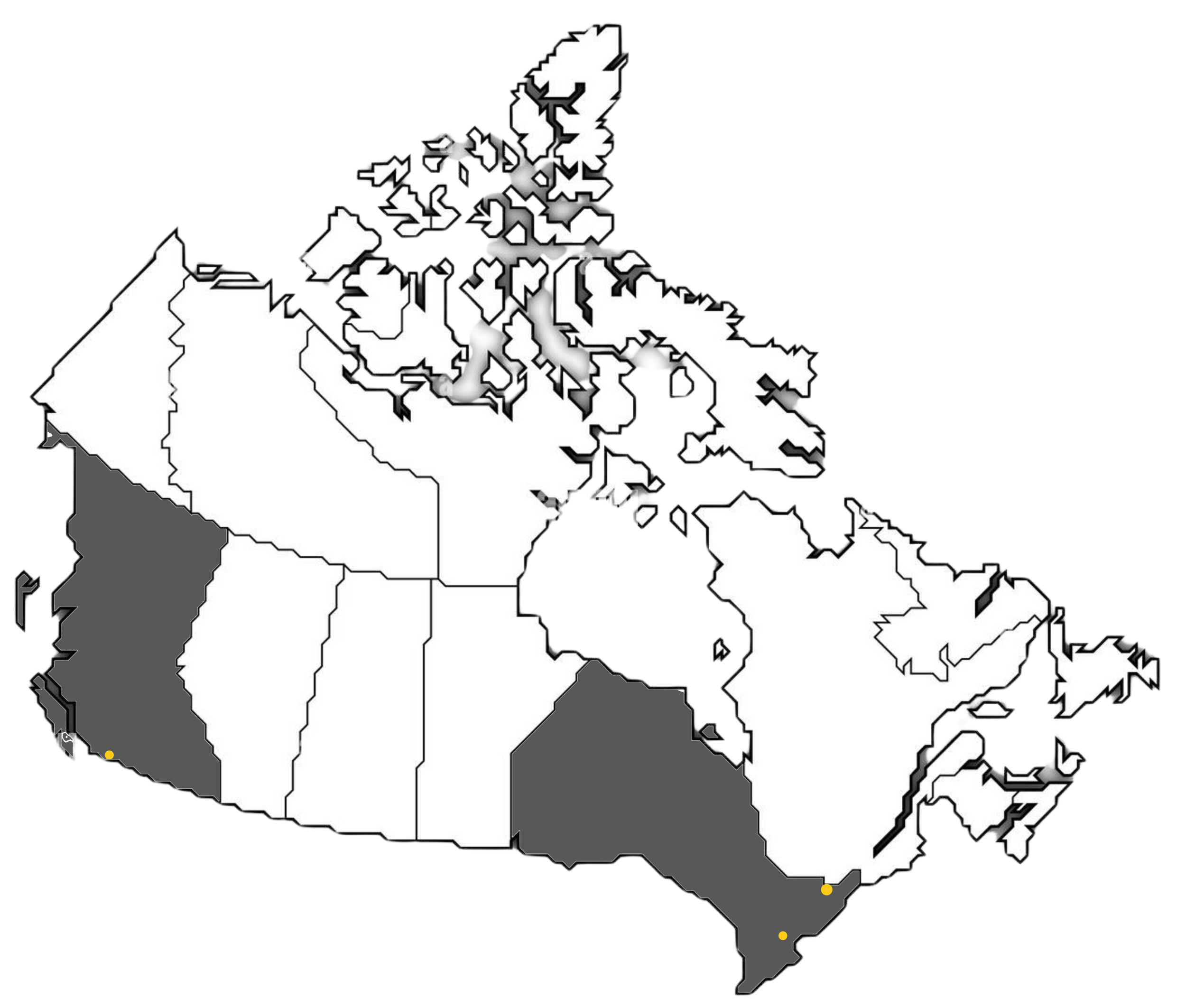 Customer Map — The Curious CSI Trading Company