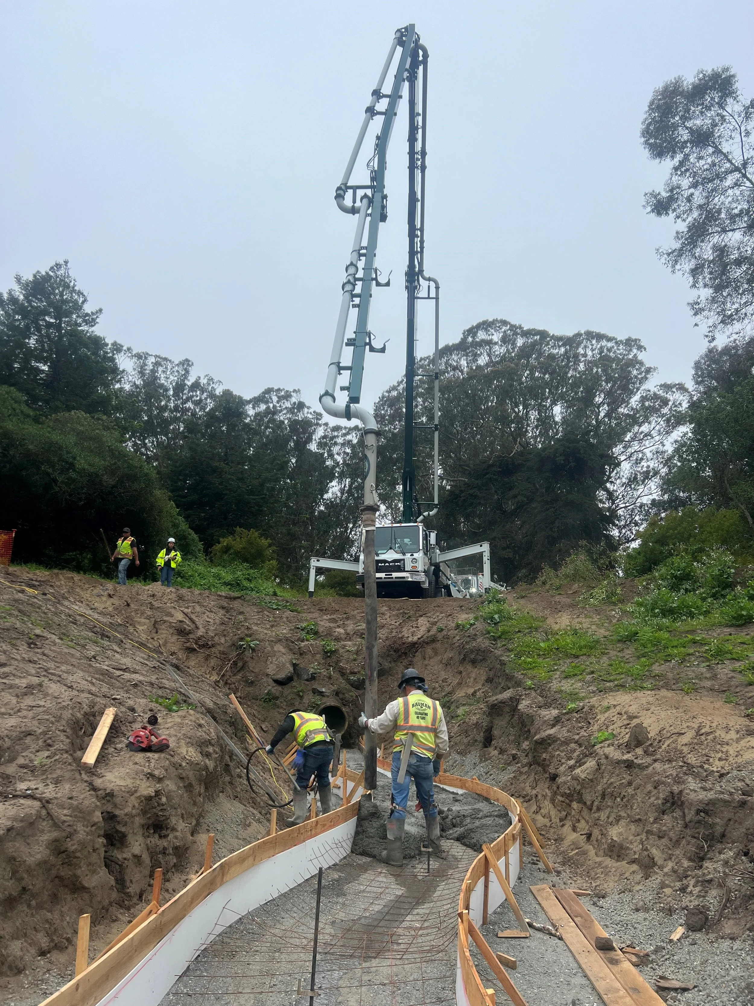 Professional Boom Pump Services | Accurate and Fast Concrete Delivery — Bauman Redi-Mix