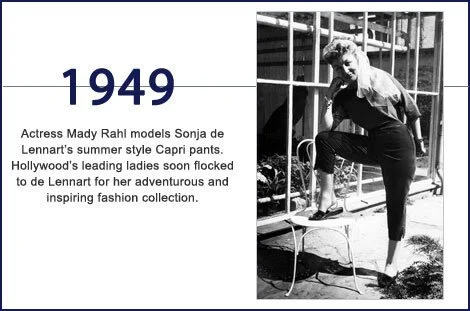 The history of capris + pedal pushers — The Style Historianᵀᴹ