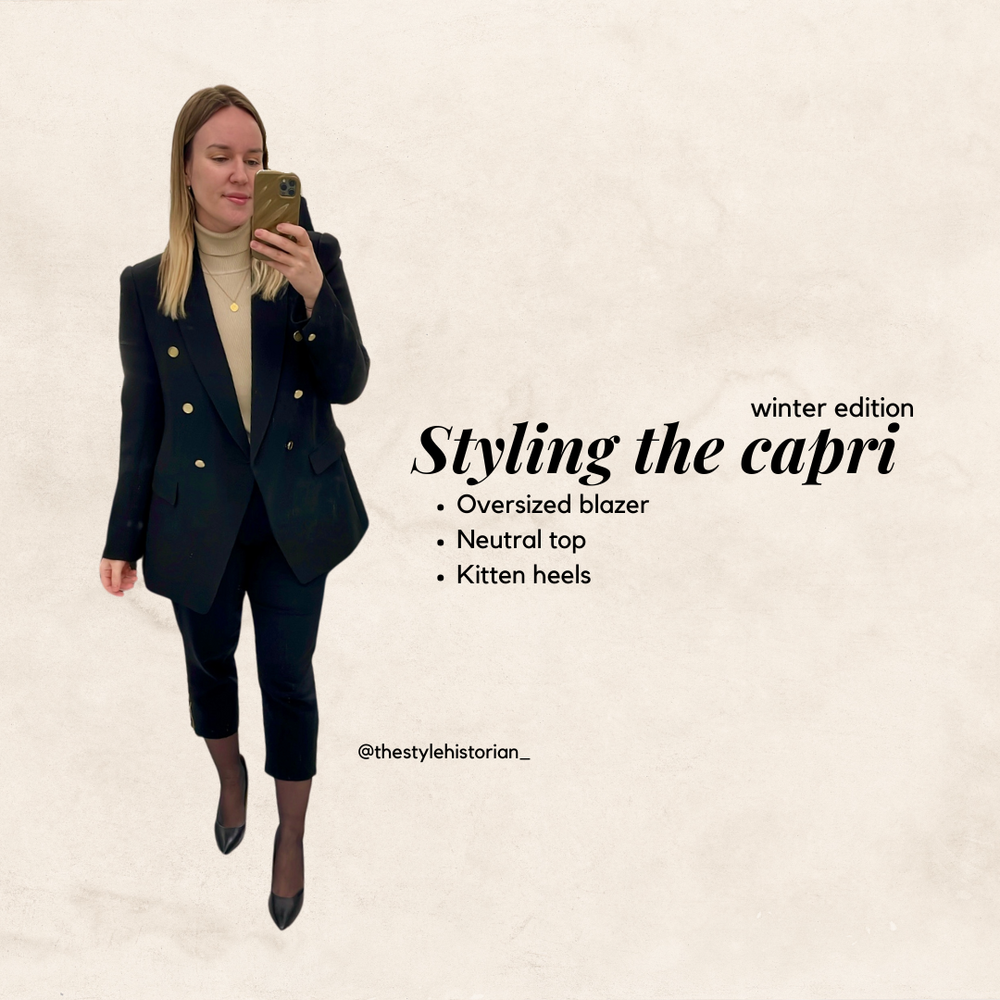 The history of capris + pedal pushers — The Style Historianᵀᴹ