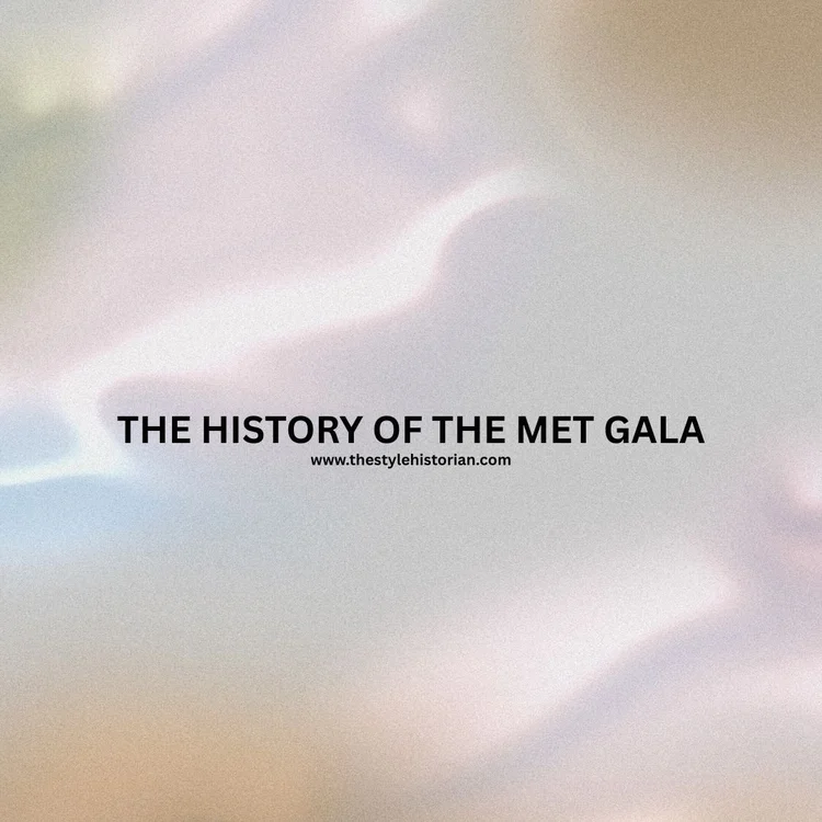 The history of the Met Gala - all about fashion's biggest night — The ...