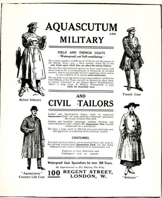 The history of the trench coat — The Style Historianᵀᴹ