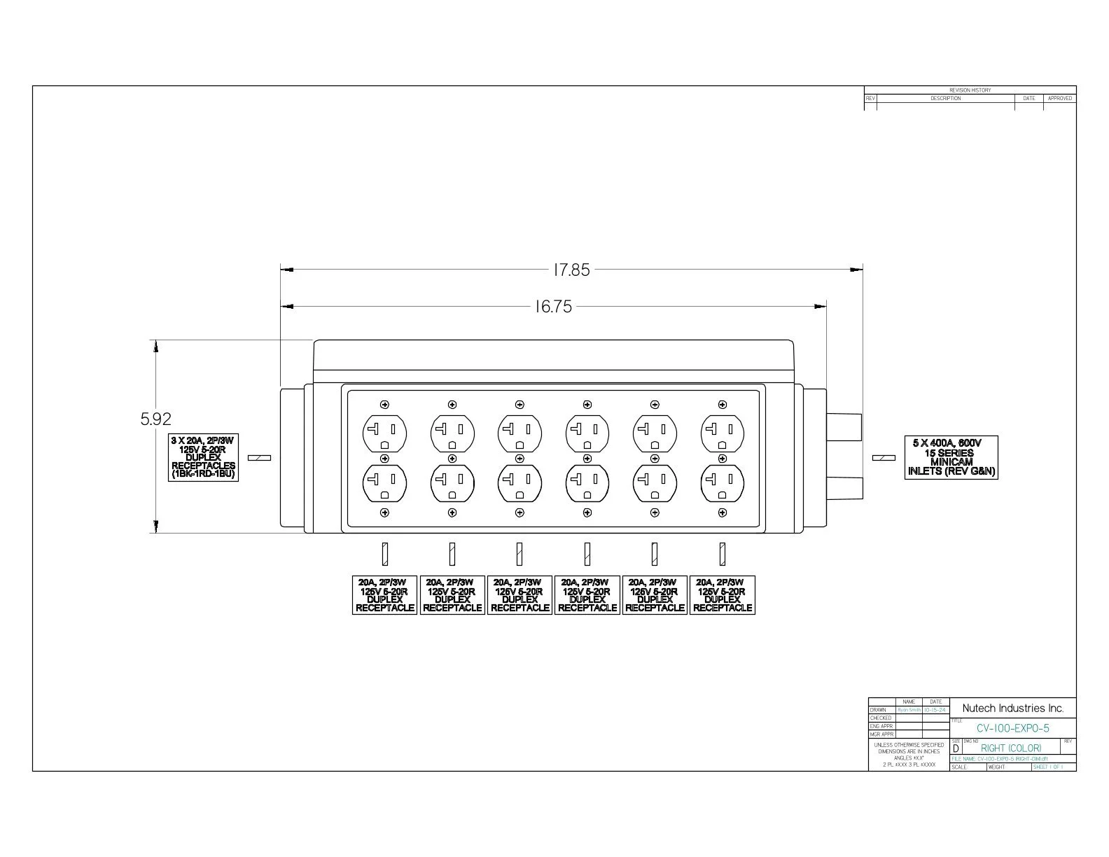 CV-100-EXPO-5 — Nutech Industries Inc.