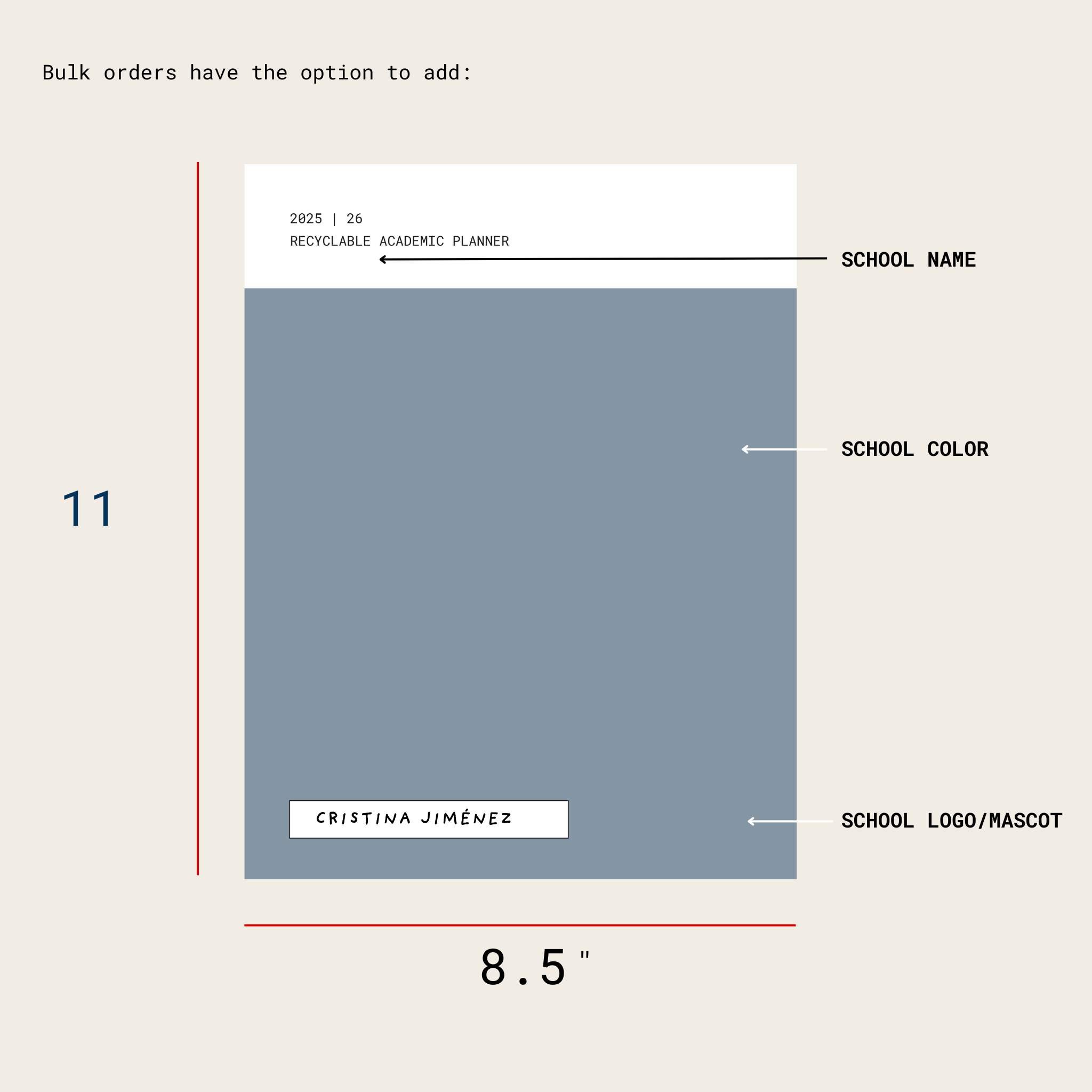 Student Planner: 2025-26 — WISDOM ZERO WASTE
