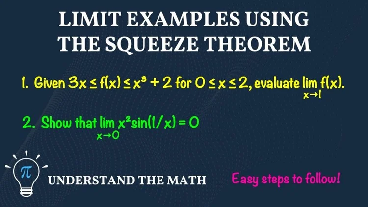 Calculus 1 Example Problems | Step-by-Step Video Solutions for Limits ...