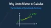Why Limits Matter in Calculus | Derivatives & Continuity — Understand ...