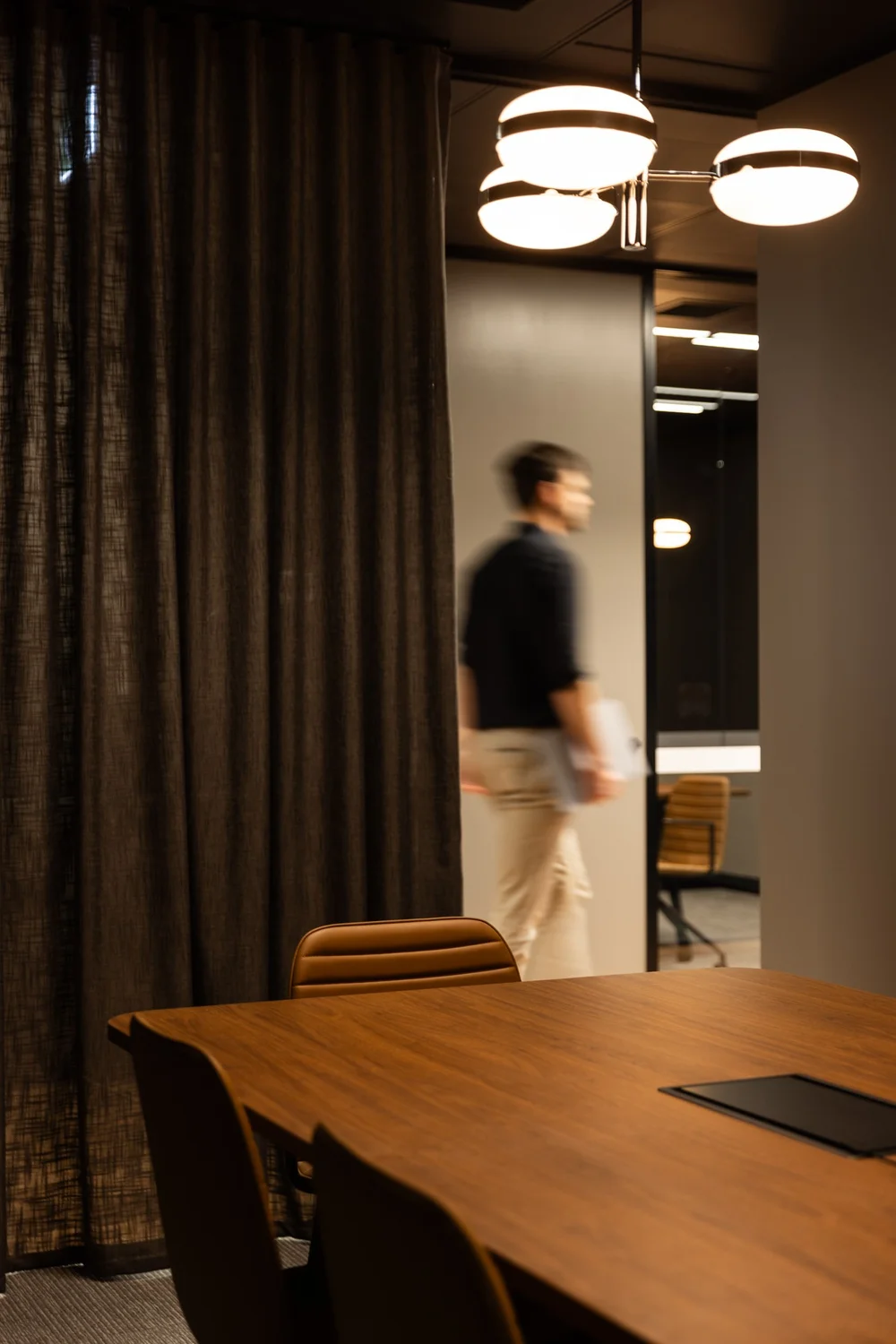Mars United Australia's dark and atmospheric office fitout — Sheldon ...