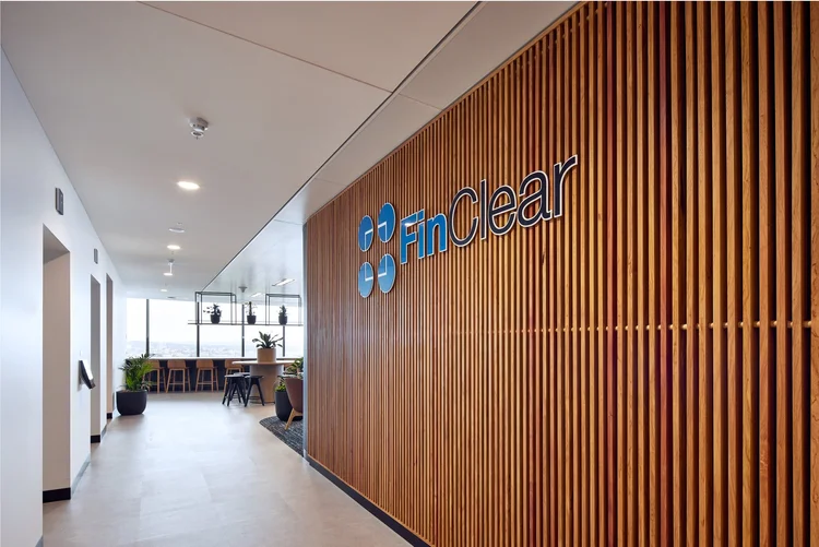 Finclear's Hybrid Modern Workplace Design — Sheldon Interiors