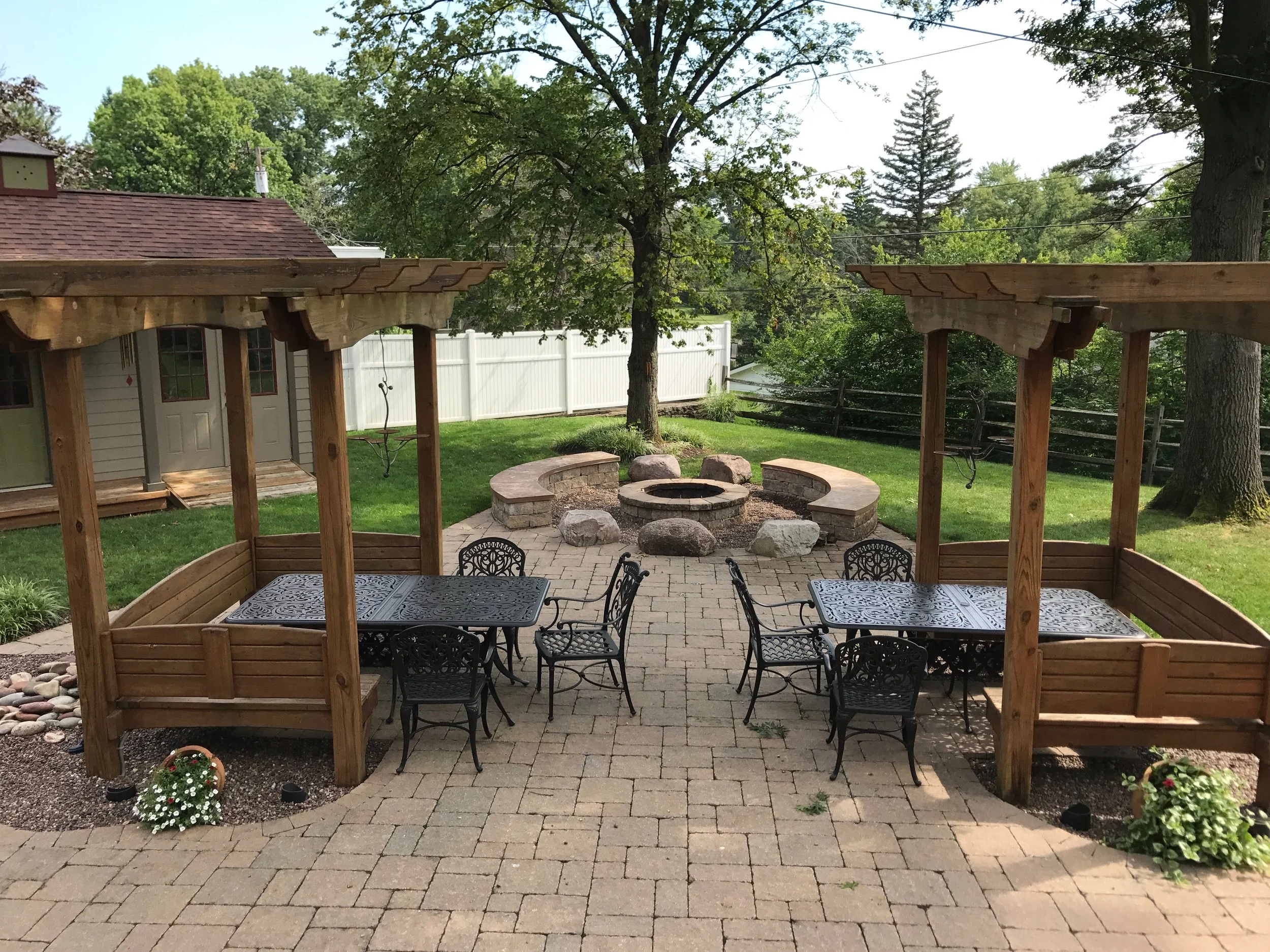 Paver and Hardscape Fire Features — Pavers by Design