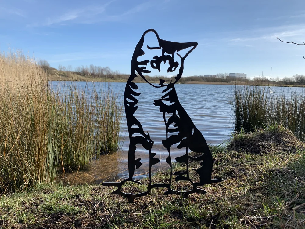 Metal Cats Garden Art — MetalGardenArt.co.uk