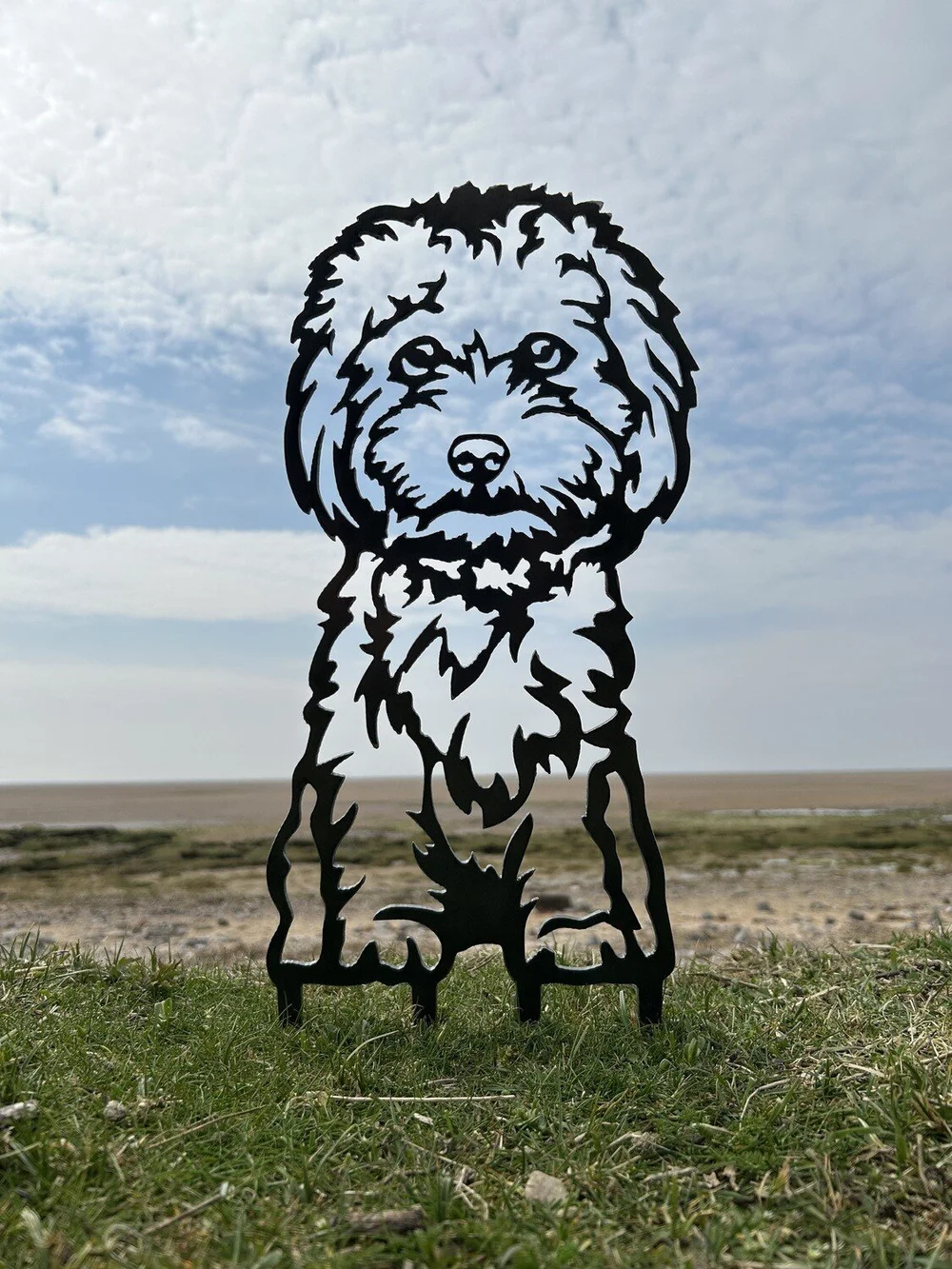 Metal Dog Garden Art UK | Dog Silhouettes & Memorial Gifts ...