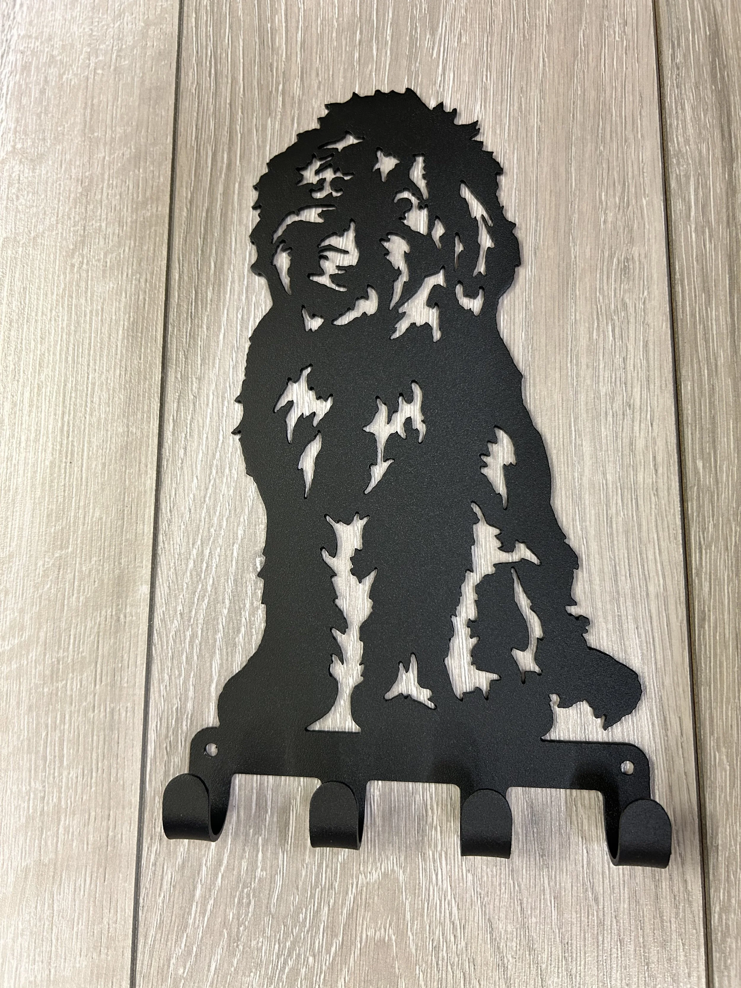 Metal Dog Lead Hangers — MetalGardenArt.co.uk