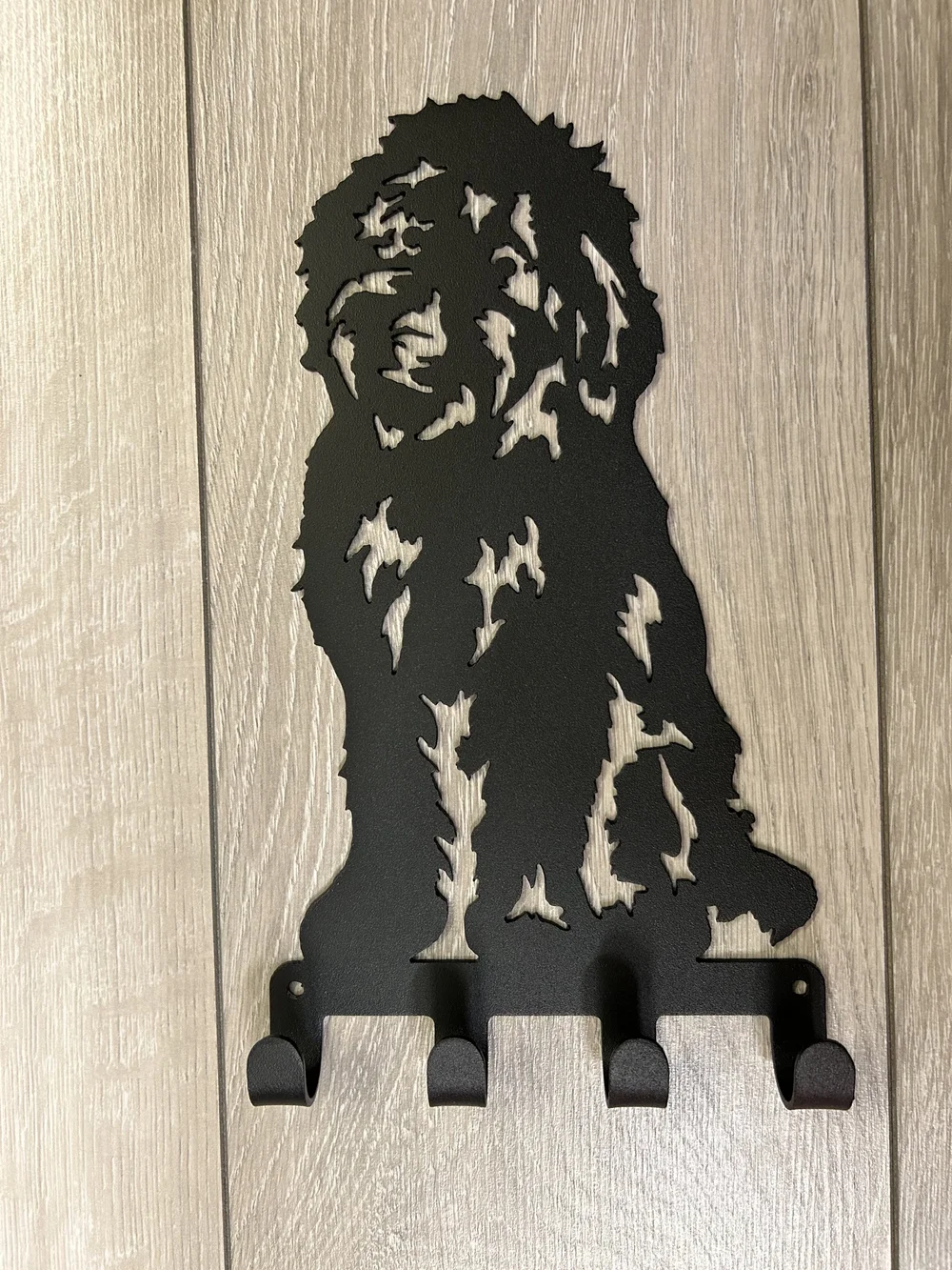 Metal Dog Lead Hangers — MetalGardenArt.co.uk