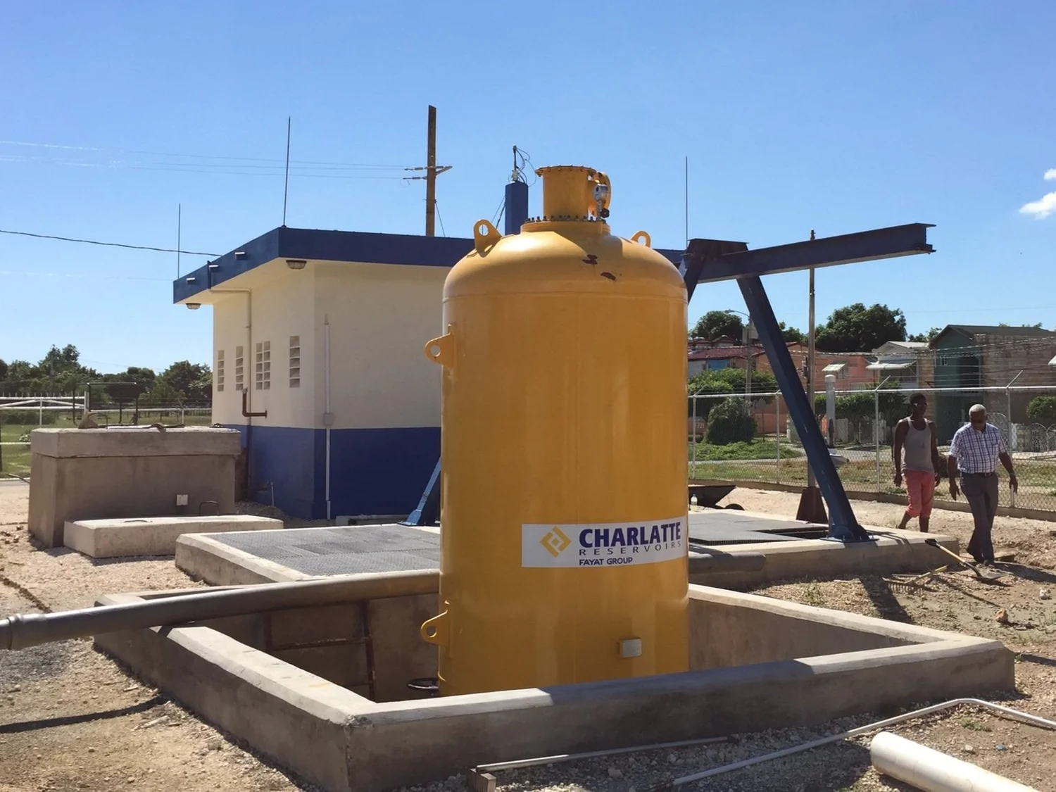 Services 1 — Charlatte America - Hydropneumatic Bladder Tanks