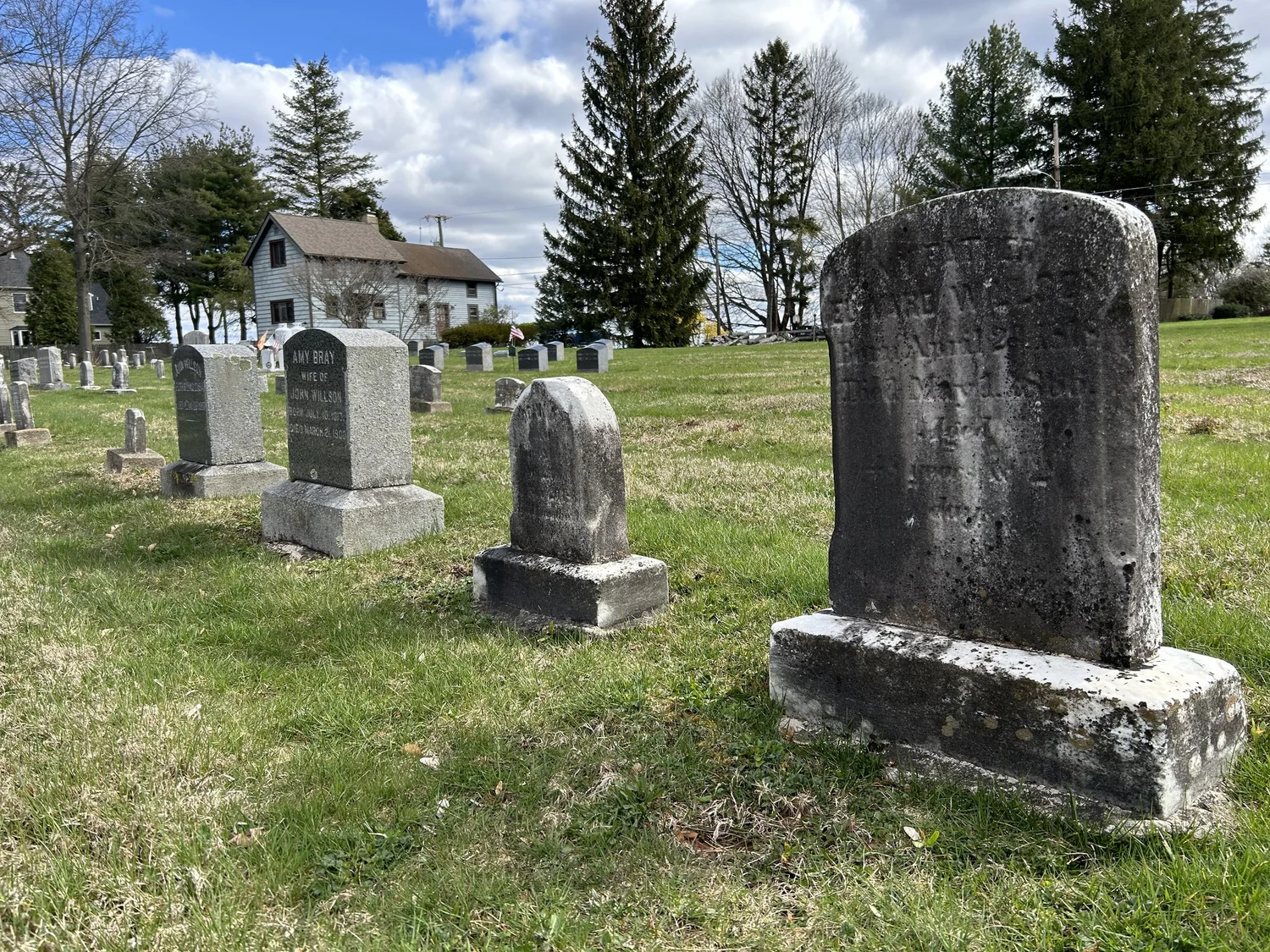 Graveyard — Quakertown Friends Meeting | quaker meetinghouse