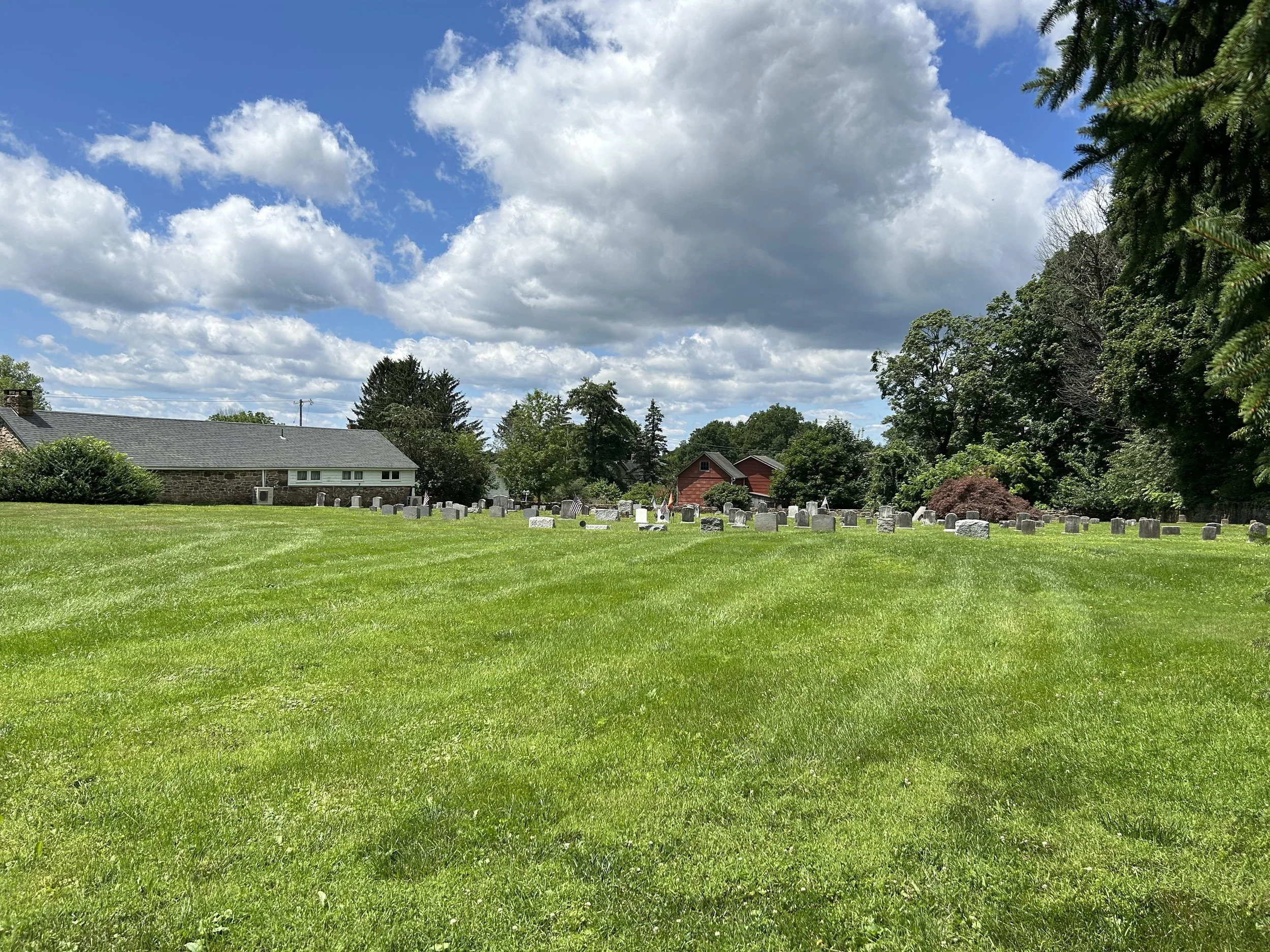 Graveyard — Quakertown Friends Meeting | quaker meetinghouse