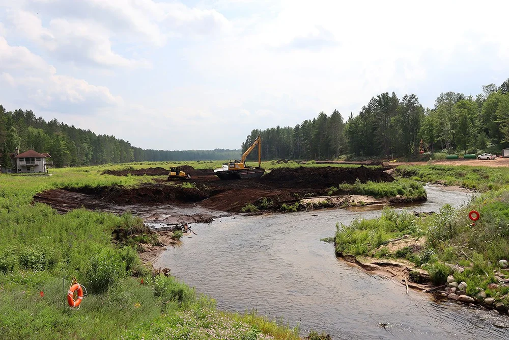 Pigeon River Restoration — Song of the Morning