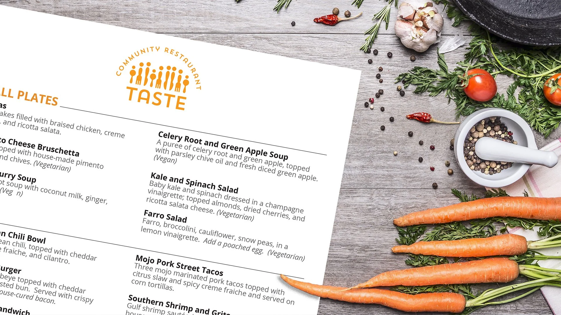 Spring Menu Tasting (Arlington) — Taste Project