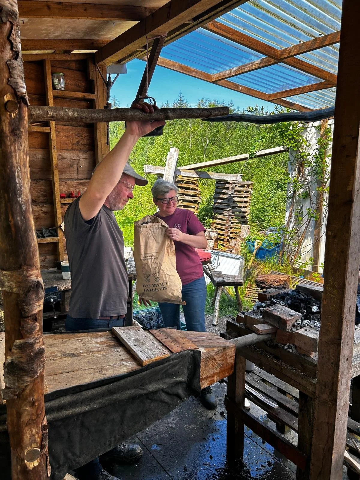 Blacksmithing: next steps — Green Aspirations Scotland CIC