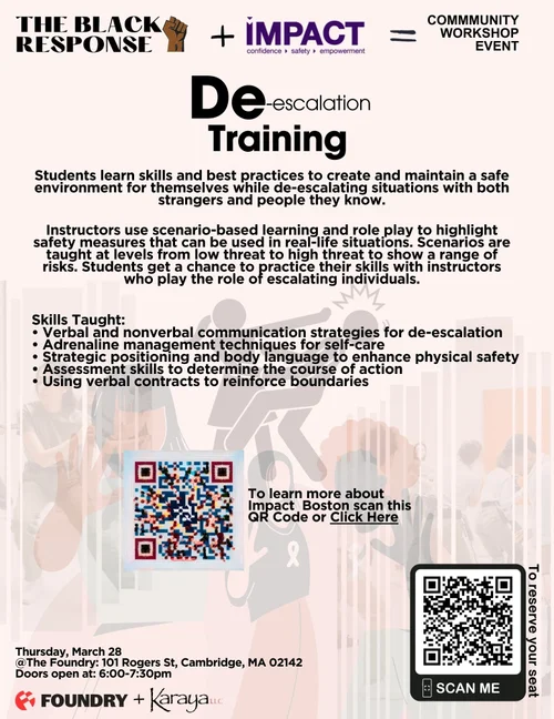 De-Escalation Training — The Black Response