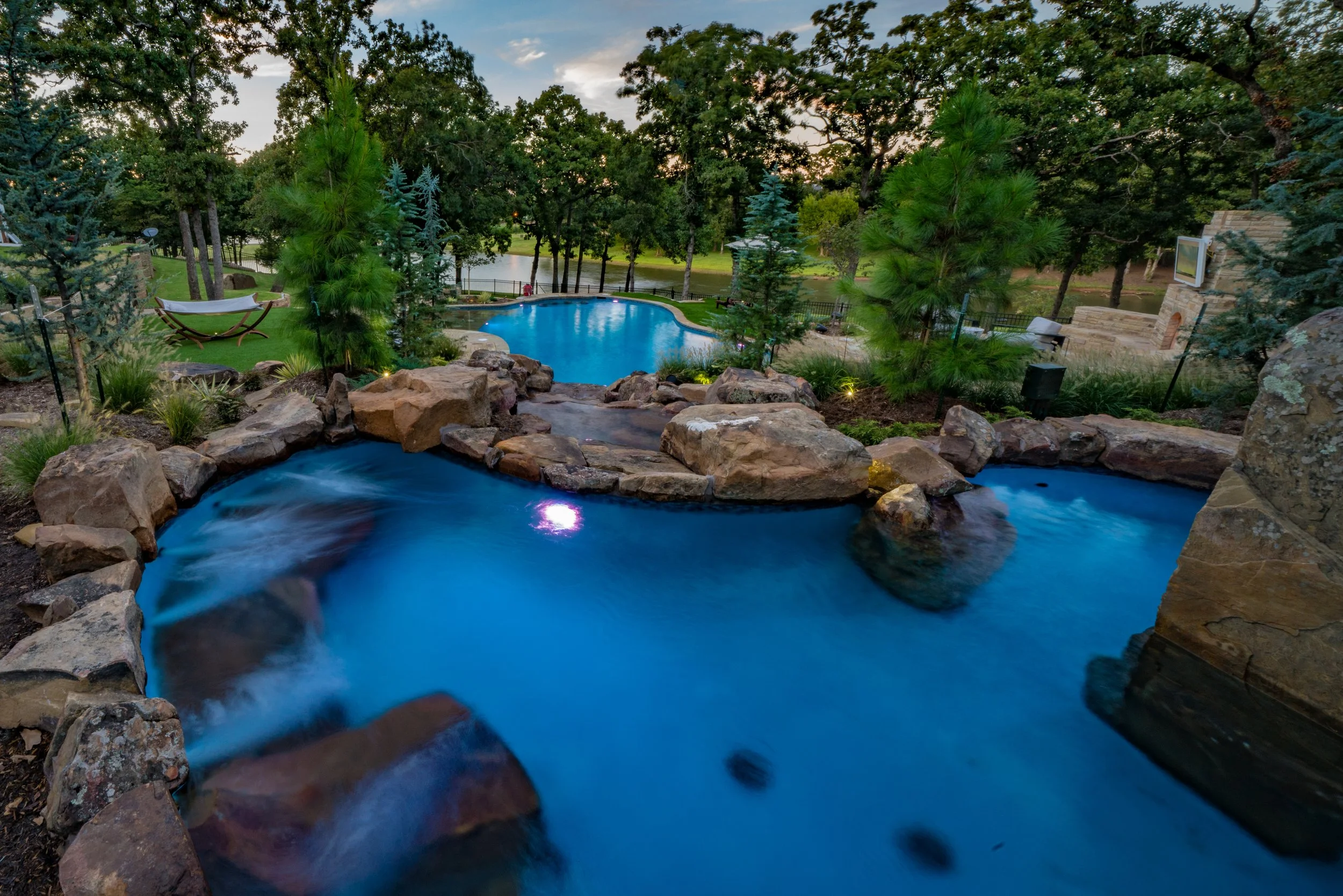 Natural Setting Pools — Caviness Landscape Design, Inc.
